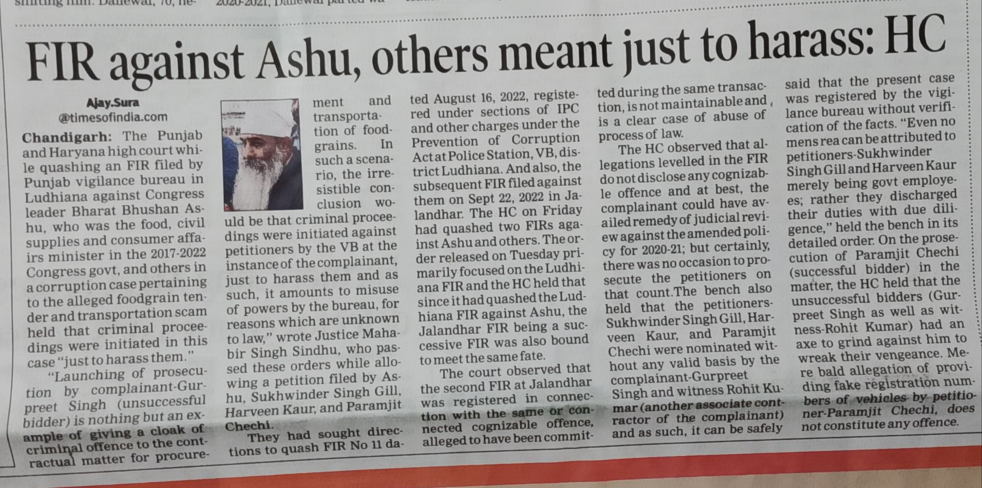 FIR Quashing HighCourt Punjab Haryana Latest – Latest Legal News ...